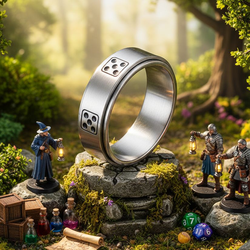 Spinner Ring D6 for Dungeons & Dragons – Geekwood